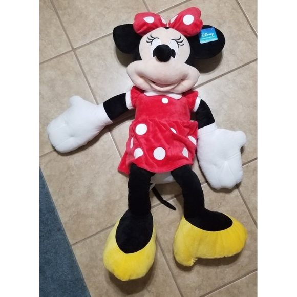 Disney | Toys | Disneys Minnie Mouse Jumbo 3 Inch Plush | Poshmark